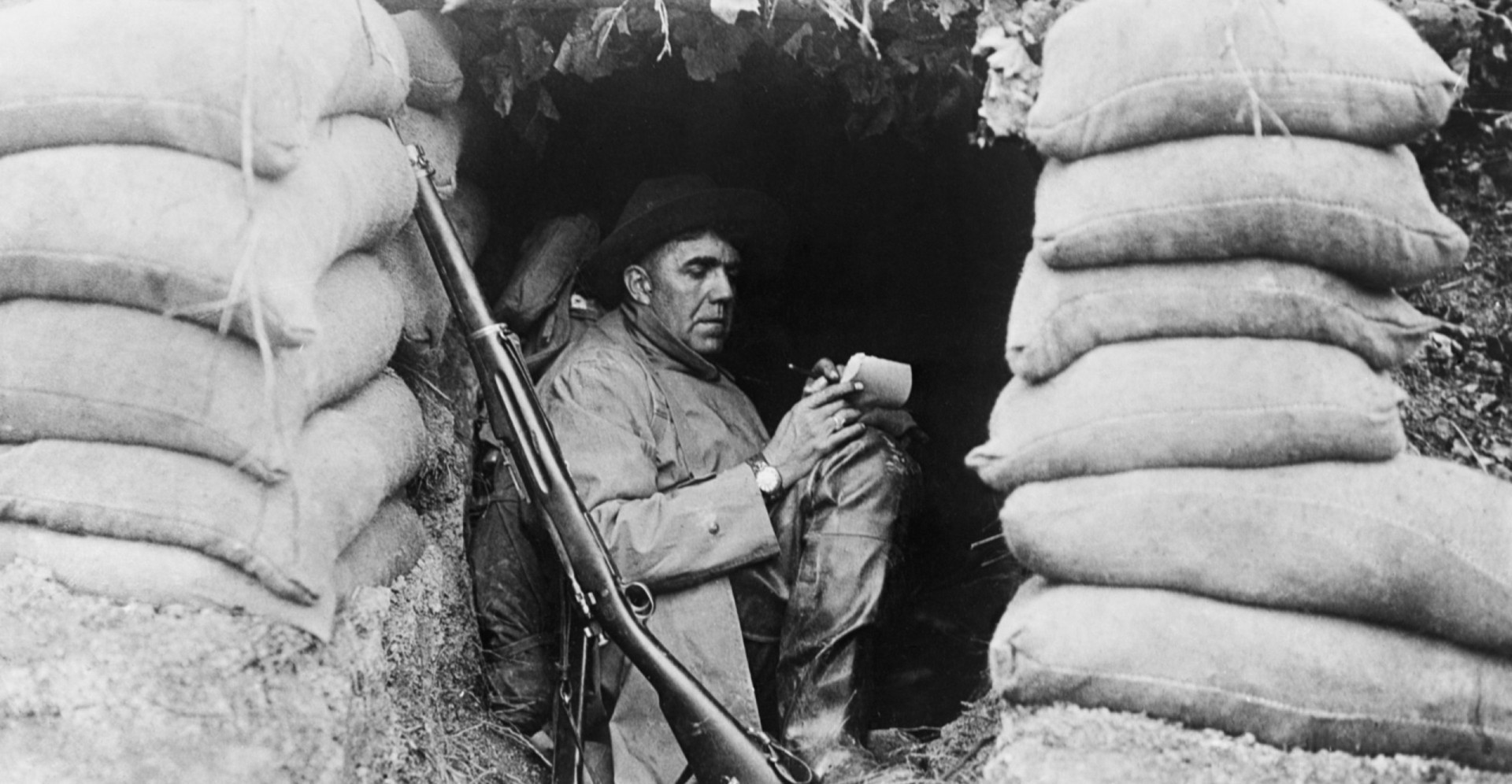 What was trench life like during the First World War?