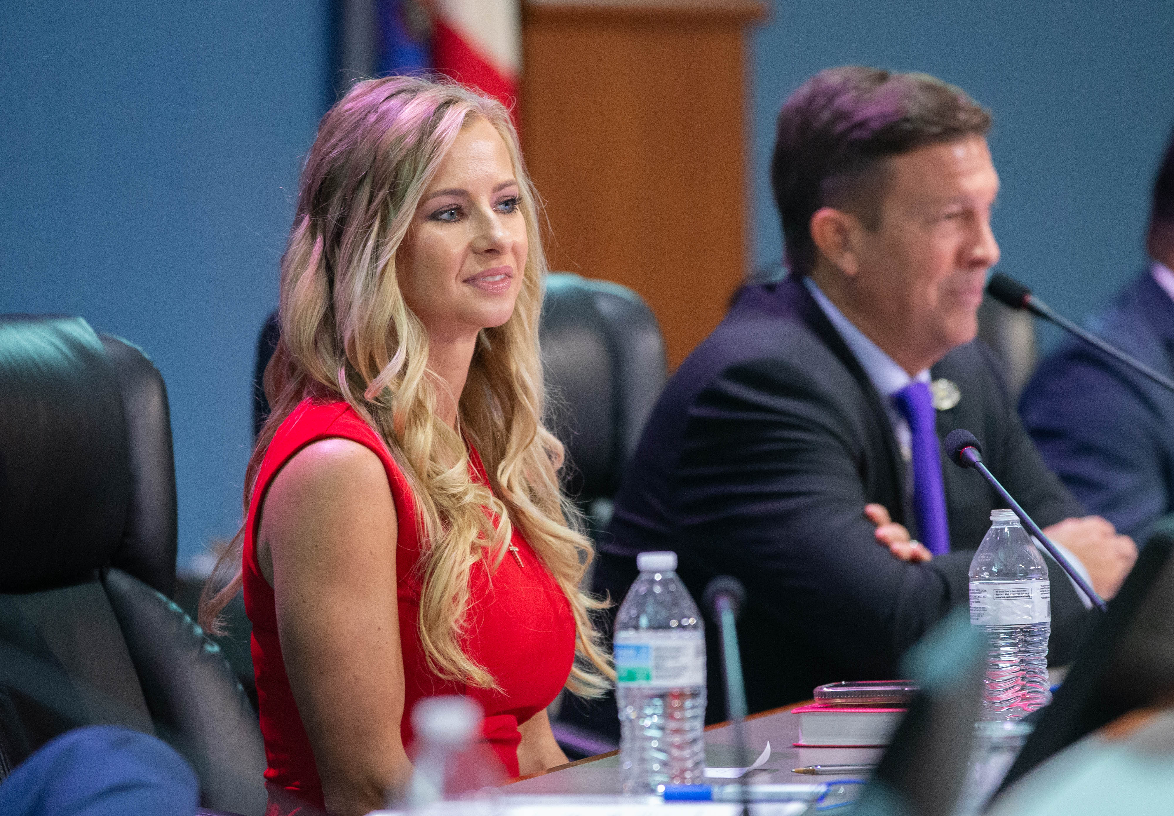 Newly elected commissioner Ashlee Hofberger prefiles to run for re ...