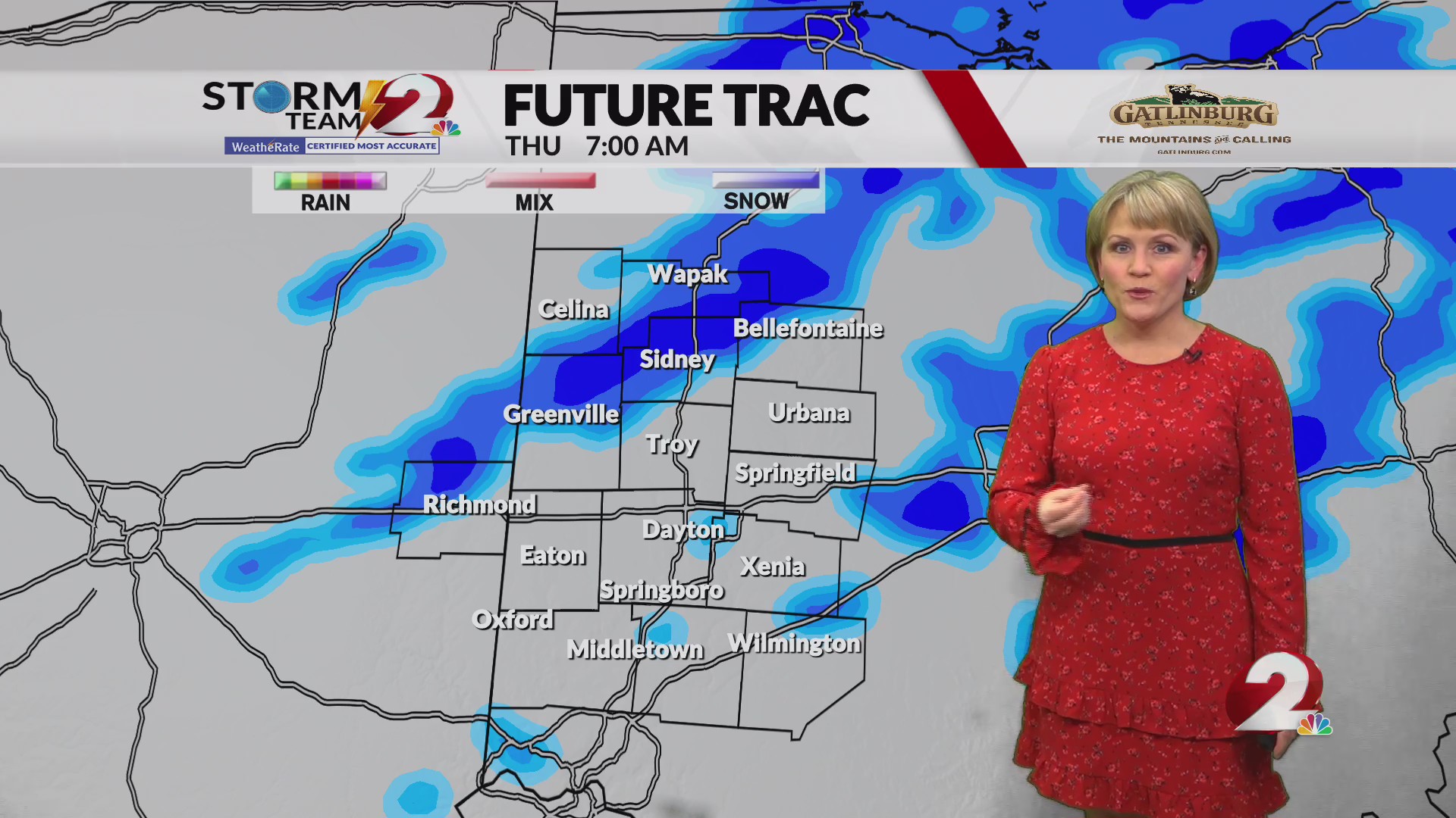 Today's Miami Valley Forecast 1/15/25