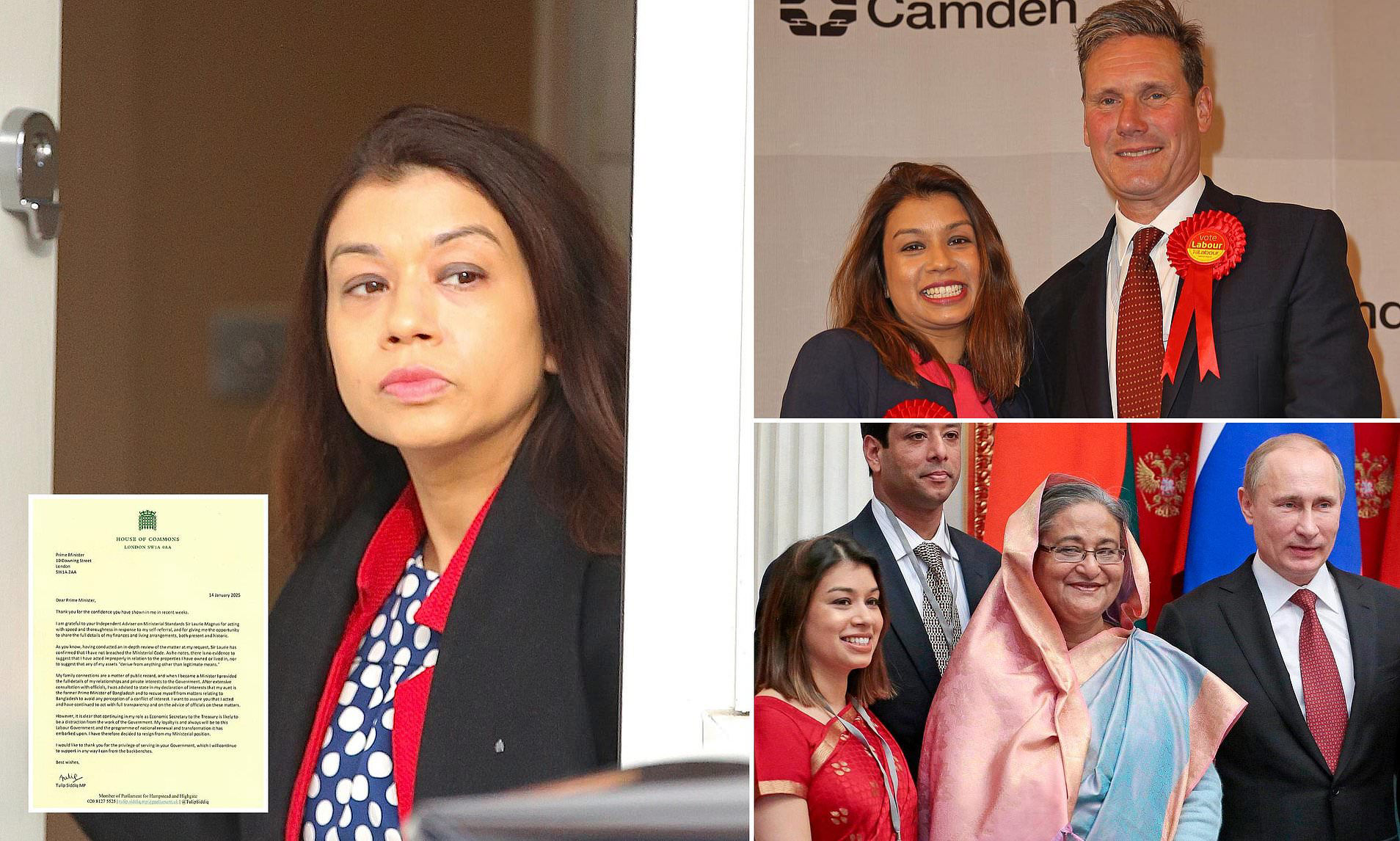 Starmer faces Labour backlash over 'judgment' on Tulip Siddiq Starmer faces Labour backlash over 'judgment' on Tulip Siddiq
