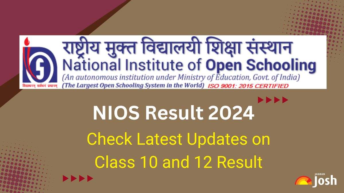 NIOS October 2024 Result; Direct Link to Download Class 10th, 12th ...