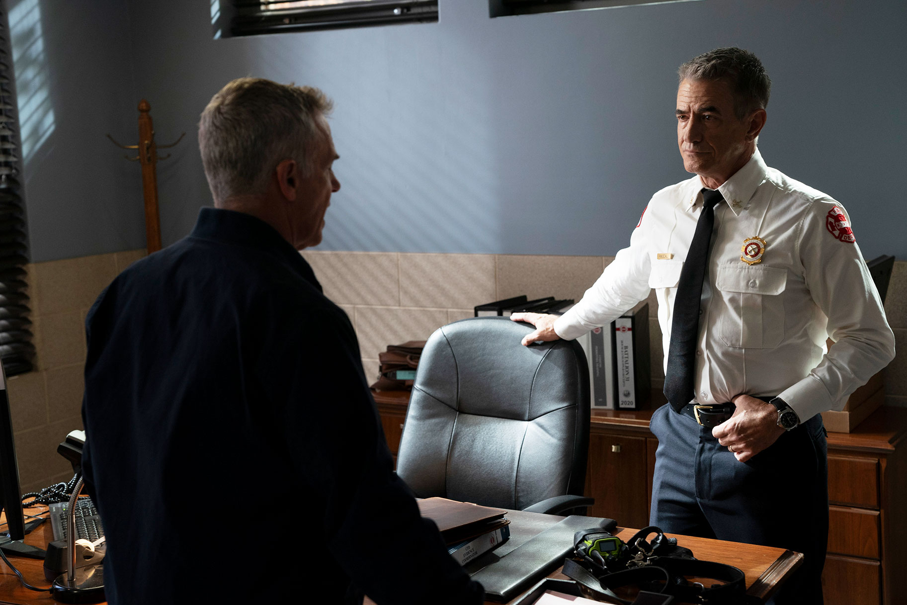 Where Is Dermot Mulroney's Chief Pascal on Chicago Fire? (February 26 ...