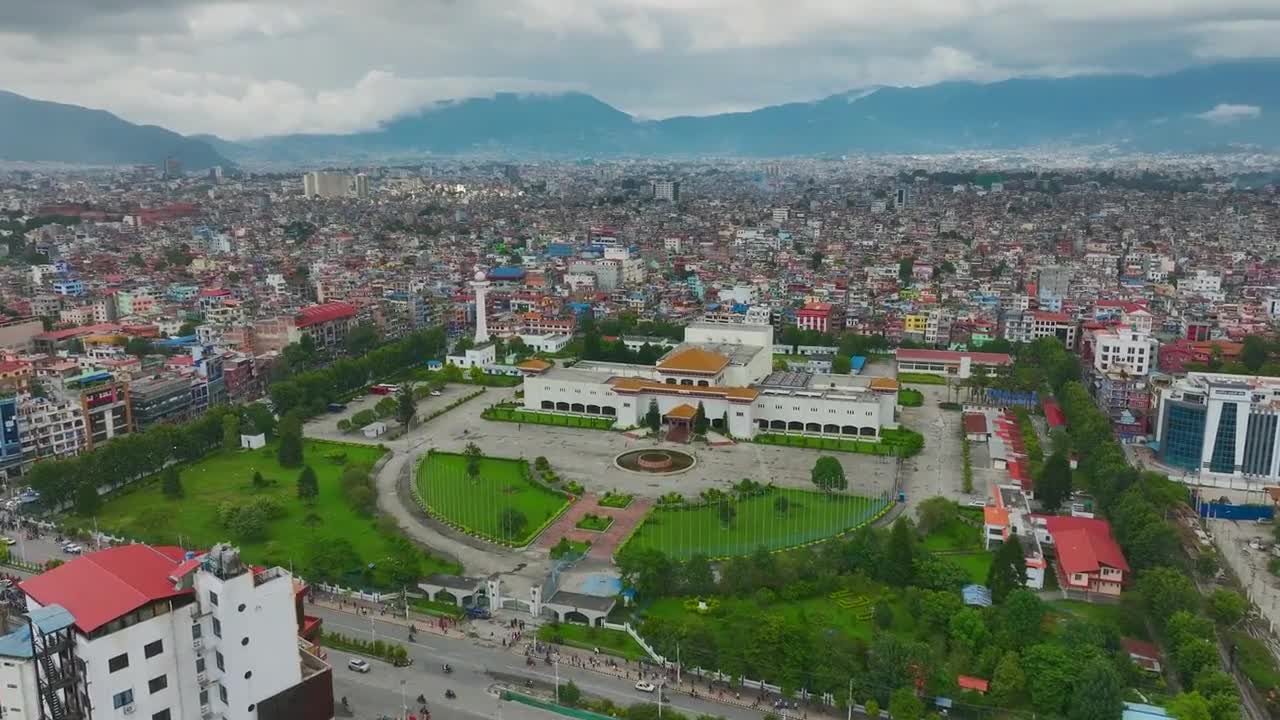Soar Above Kathmandu: A Drone's Eye View of Nepal's Capital