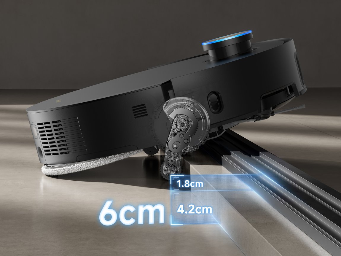 Neuer Saugroboter klettert auch über Hindernisse