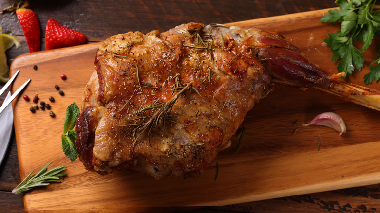 The Absolute Best Way To Season And Cook A Leg Of Lamb, According To A Chef