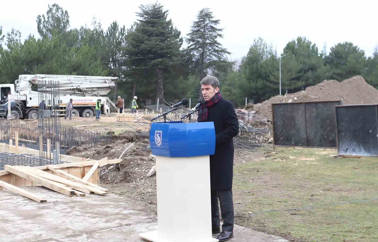 Merzifon 5’inci Ana Jet Üssü’nde Mehmetçik Camii’nin temeli atıldı