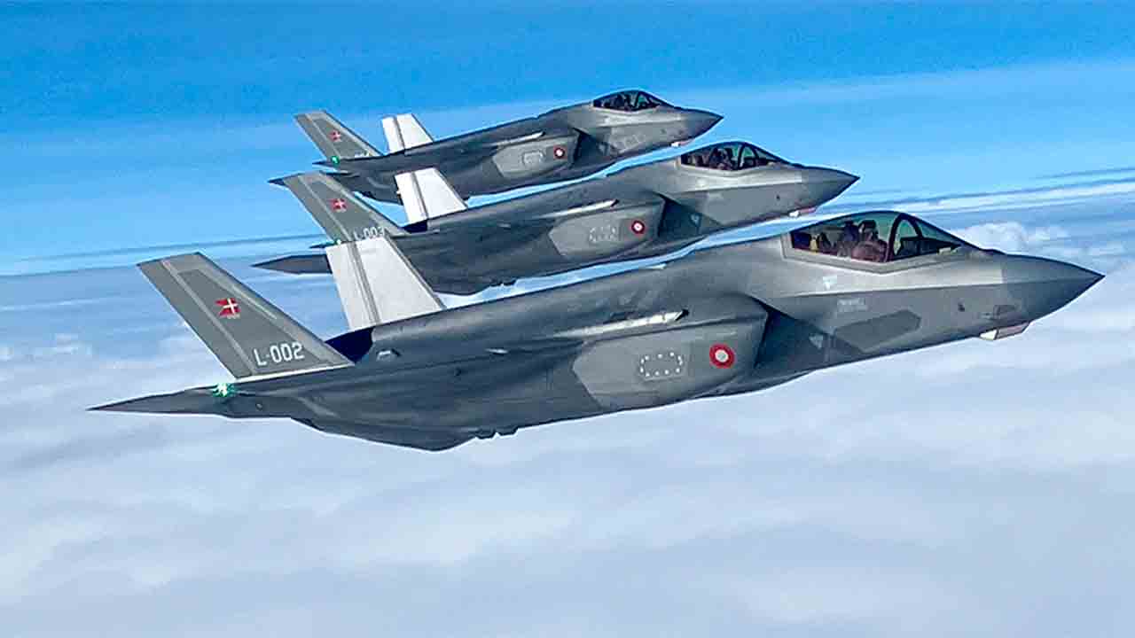 Drie nieuwe F-35A’s arriveren in Denemarken