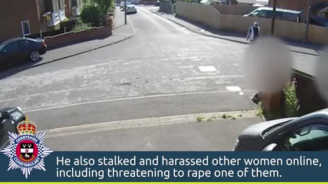 Serial stalker filmed following woman to work in campaign of harassment