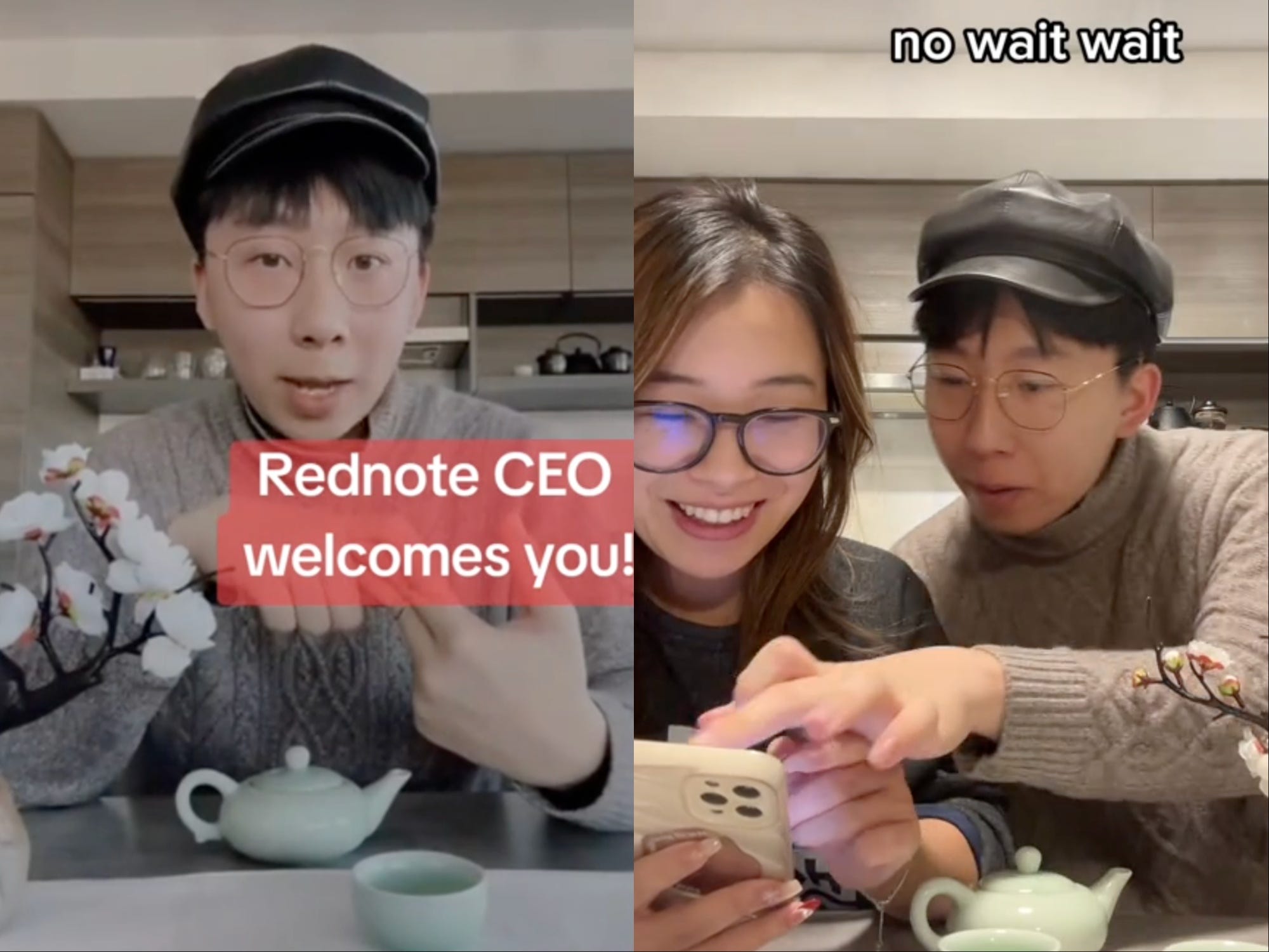 People thought the CEO of RedNote was welcoming them to the app. Turns ...