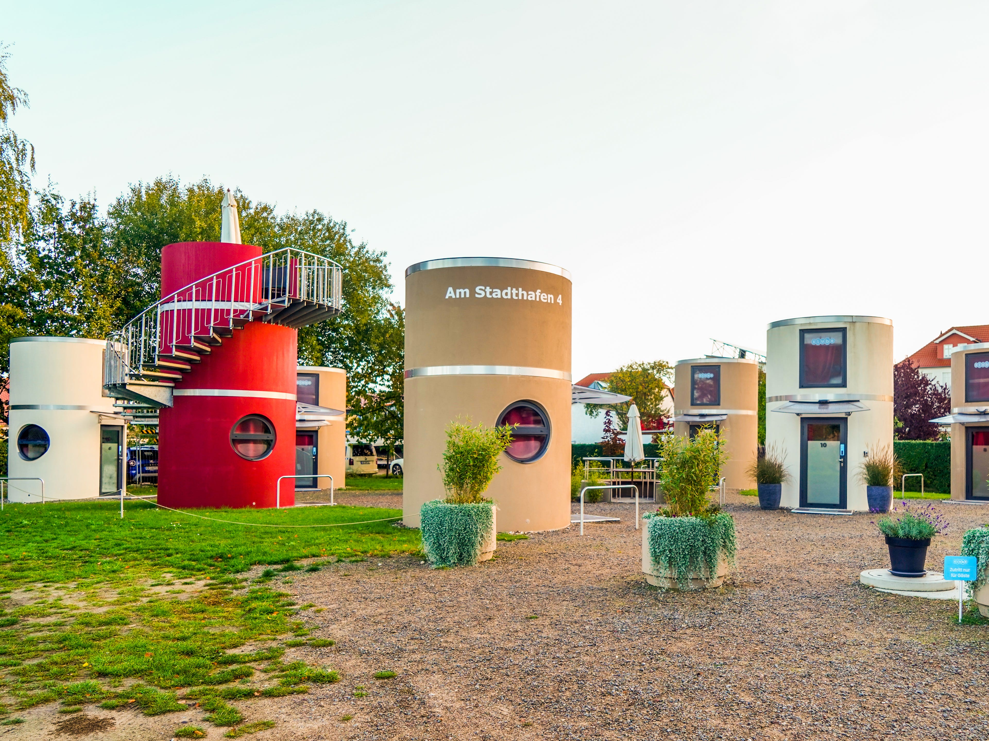 I spent 2 nights in a 2-story, 100-square-foot tiny home in Germany. It ...