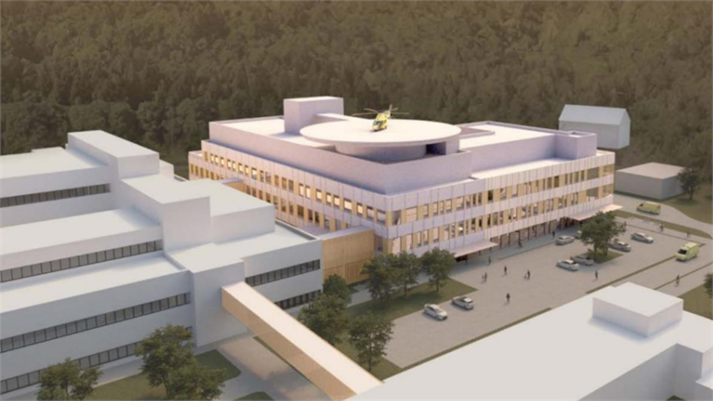 Veidekke wins initial construction phase of health centre in Norway