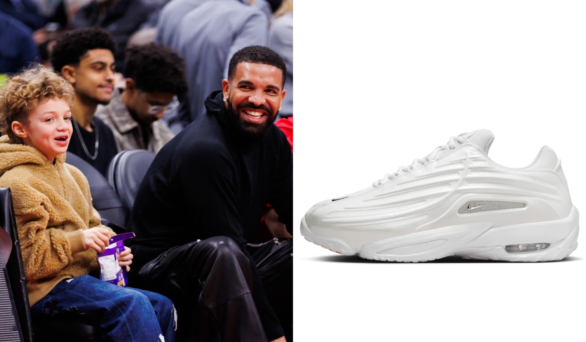 Drake's Son Adonis Reps His Dad's Nike x Nocta Hot Step 2 Sneakers at ...