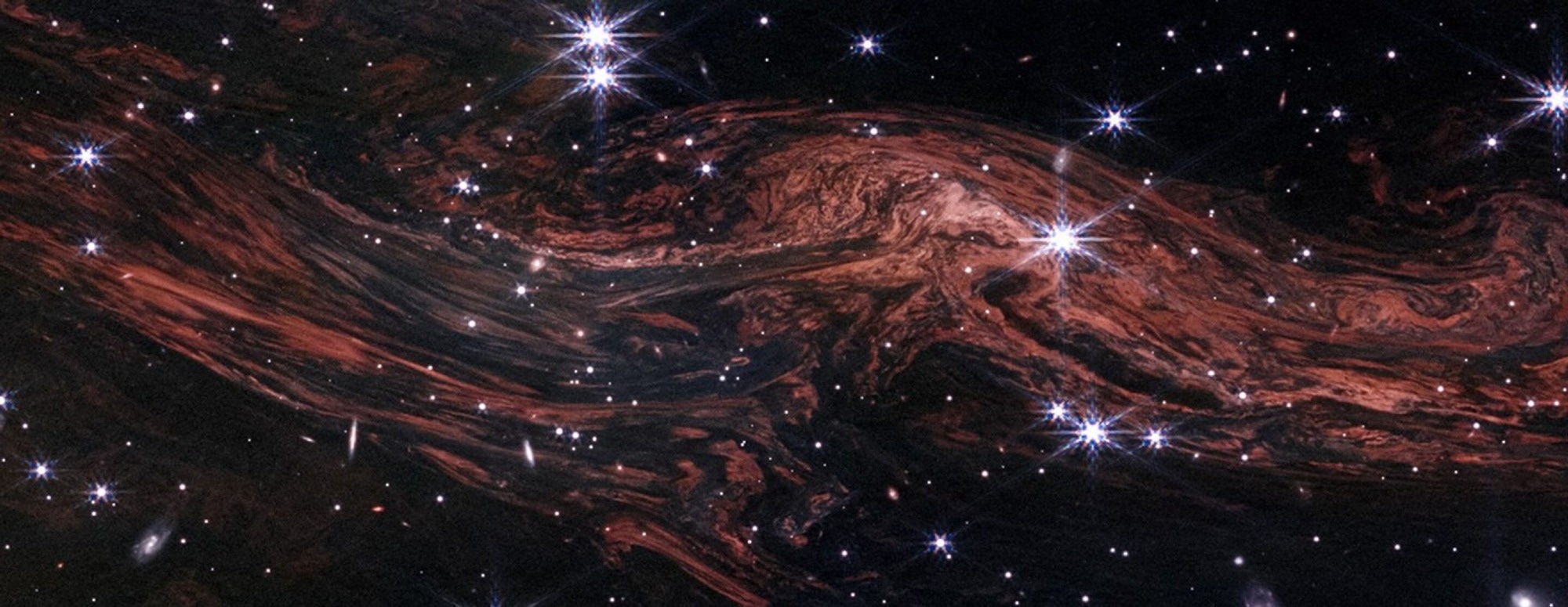 Webb Telescope Uncovers 3D Structure of Interstellar Medium