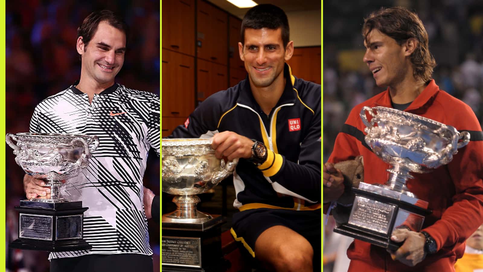 The 5 men who have reached the most Australian Open finals: Novak ...