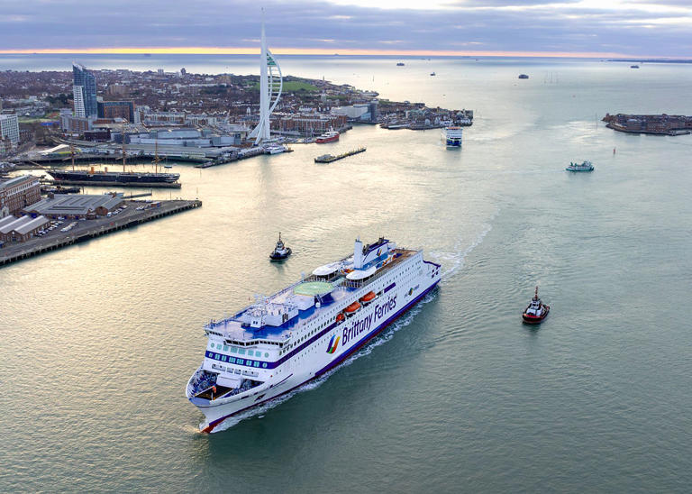 Brittany Ferries swaps traditional cross-channel sailing for spin ...