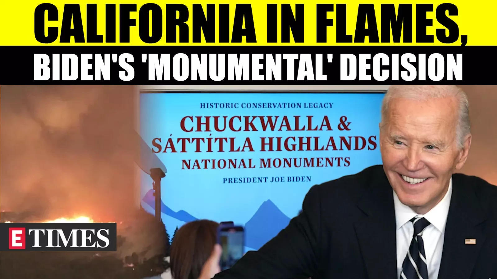 President Joe Biden's Bold Move; Declares Two Iconic Monuments In ...