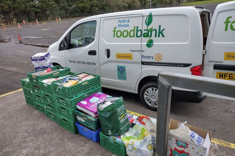 Perth and Kinross Foodbank appeal as cold weather bites