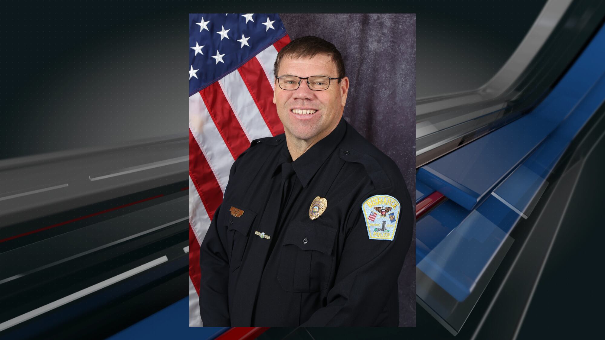 Bismarck Police Department mourning the loss of Officer Clint Fuller