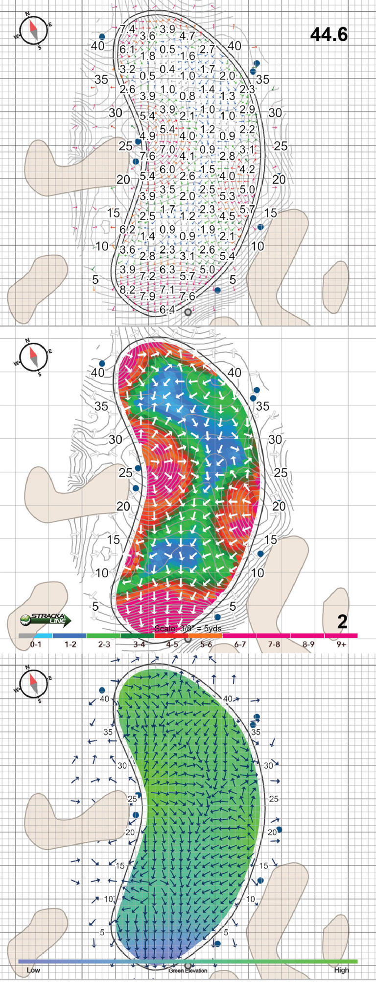 Check the yardage book: PGA West's Pete Dye Stadium Course for the PGA ...