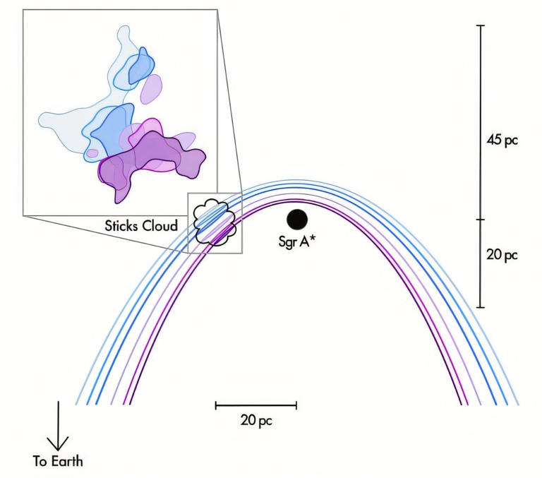X-ray echoes reveal 3D structure of molecular clouds in our galaxy's center