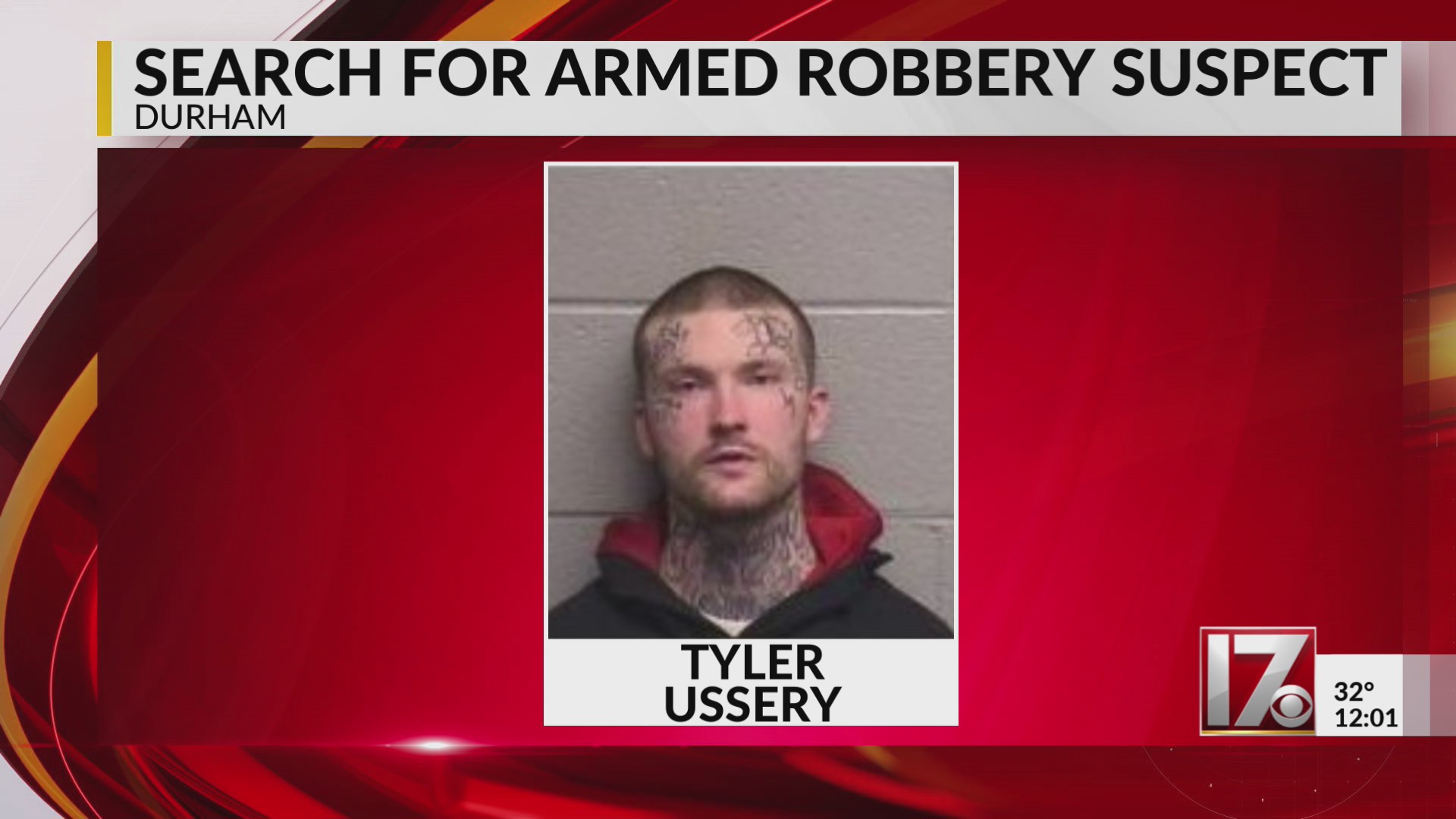 Search for armed robbery suspect in Durham