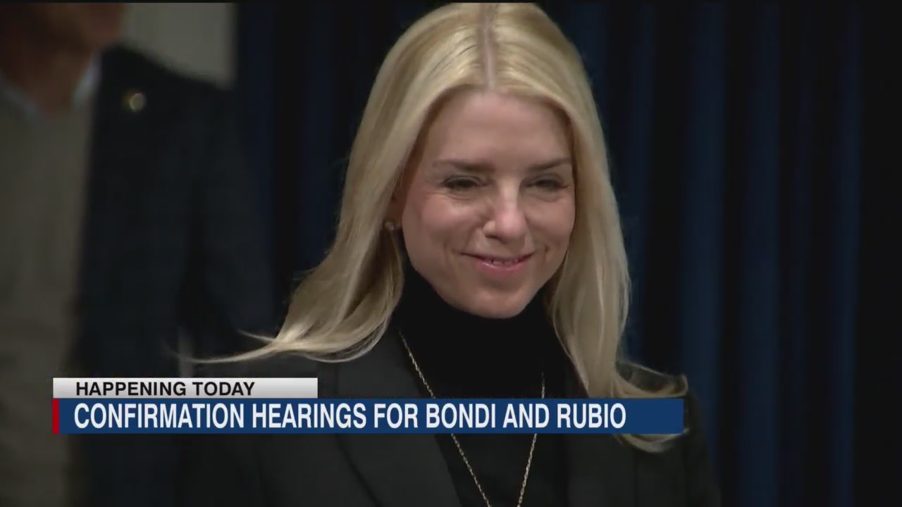 Rubio and Bondi face confirmation hearings