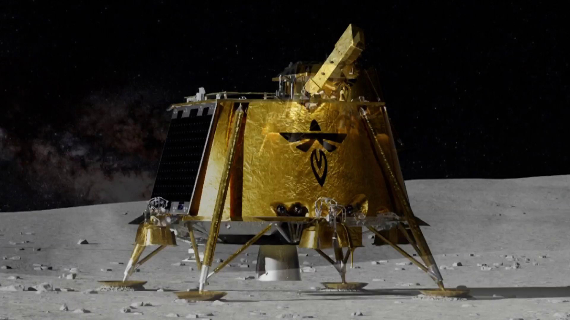 SpaceX launches two lunar landers for historic moon mission SpaceX launches two lunar landers for historic moon mission