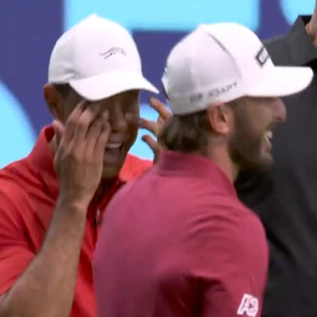 Watch the crazy Kevin Kisner sequence that had Tiger Woods crying laughing