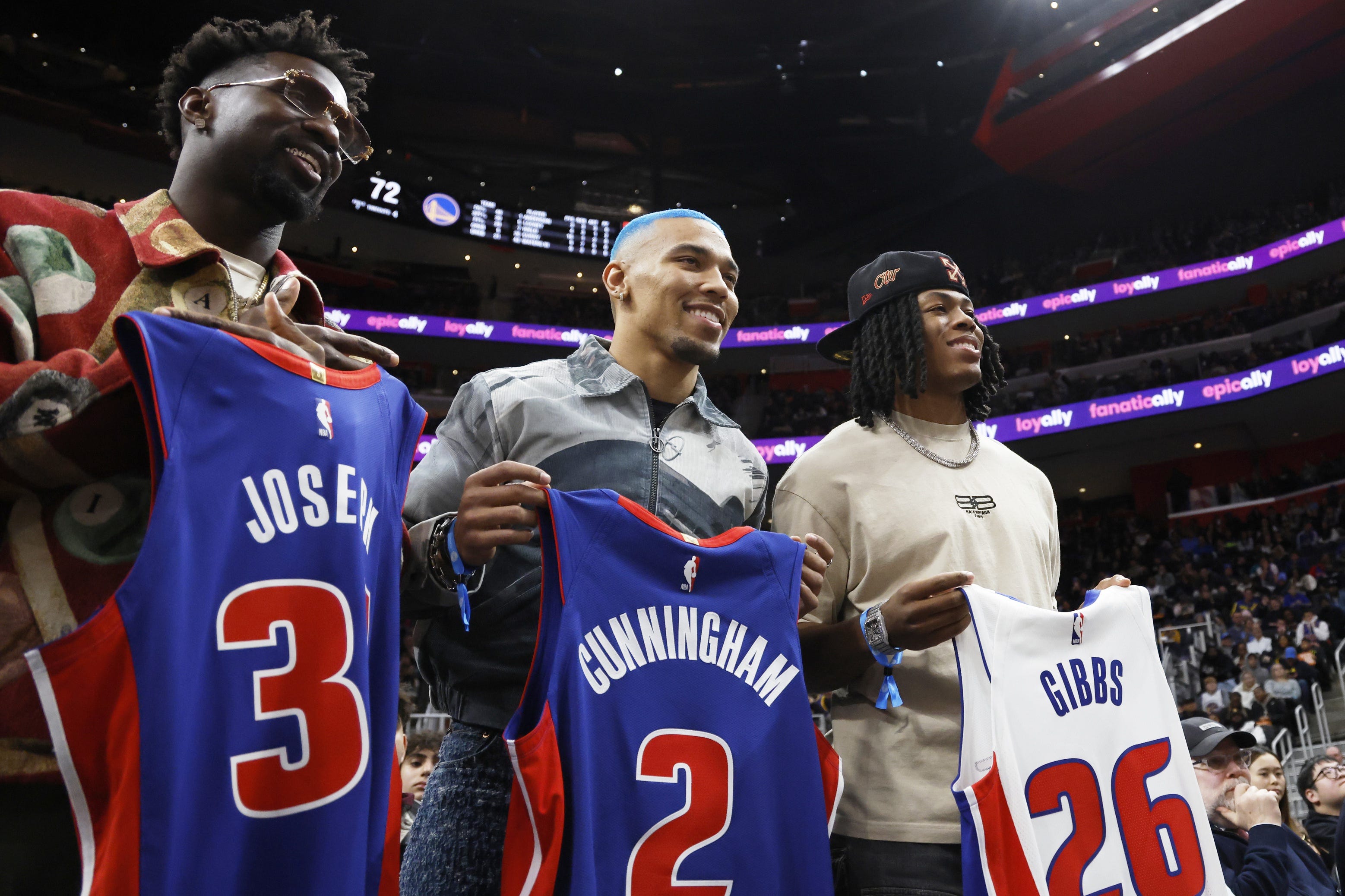 Amon-Ra St. Brown loves what he's seeing out of Pistons: "Exciting times in Detroit"