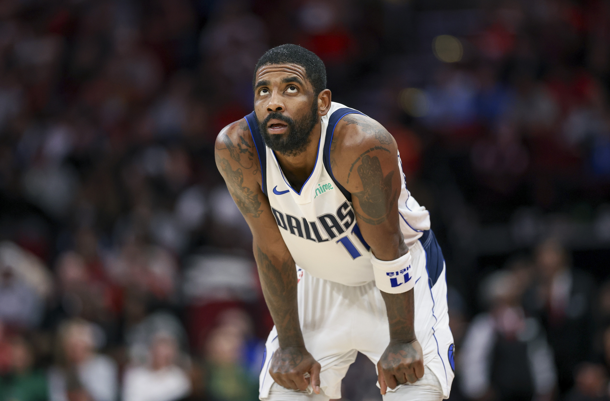 Mavs star Kyrie Irving discusses back injury following return to lineup