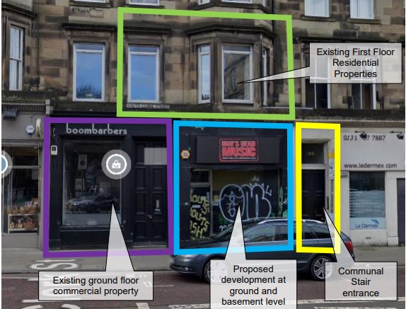 Edinburgh planning: Former South Clerk Street record shop to become new ...