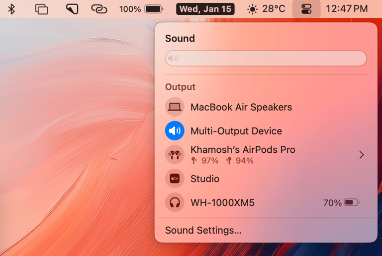 You Can Connect Two Bluetooth Headsets to Your Mac Simultaneously