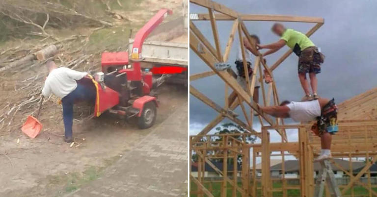 40 Funny OSHA Fails For Workers Whose Motto Is "Safety Last"