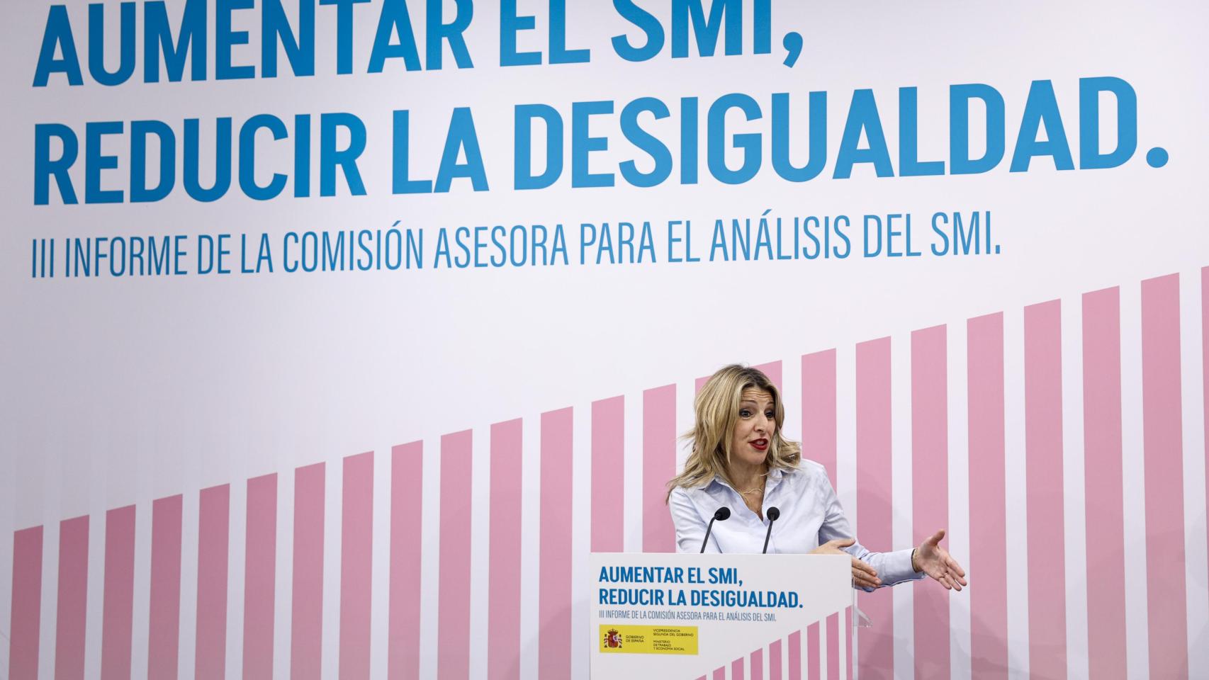 Trabajo apuesta por elevar el SMI un 4,4% aunque Díaz querría una ...