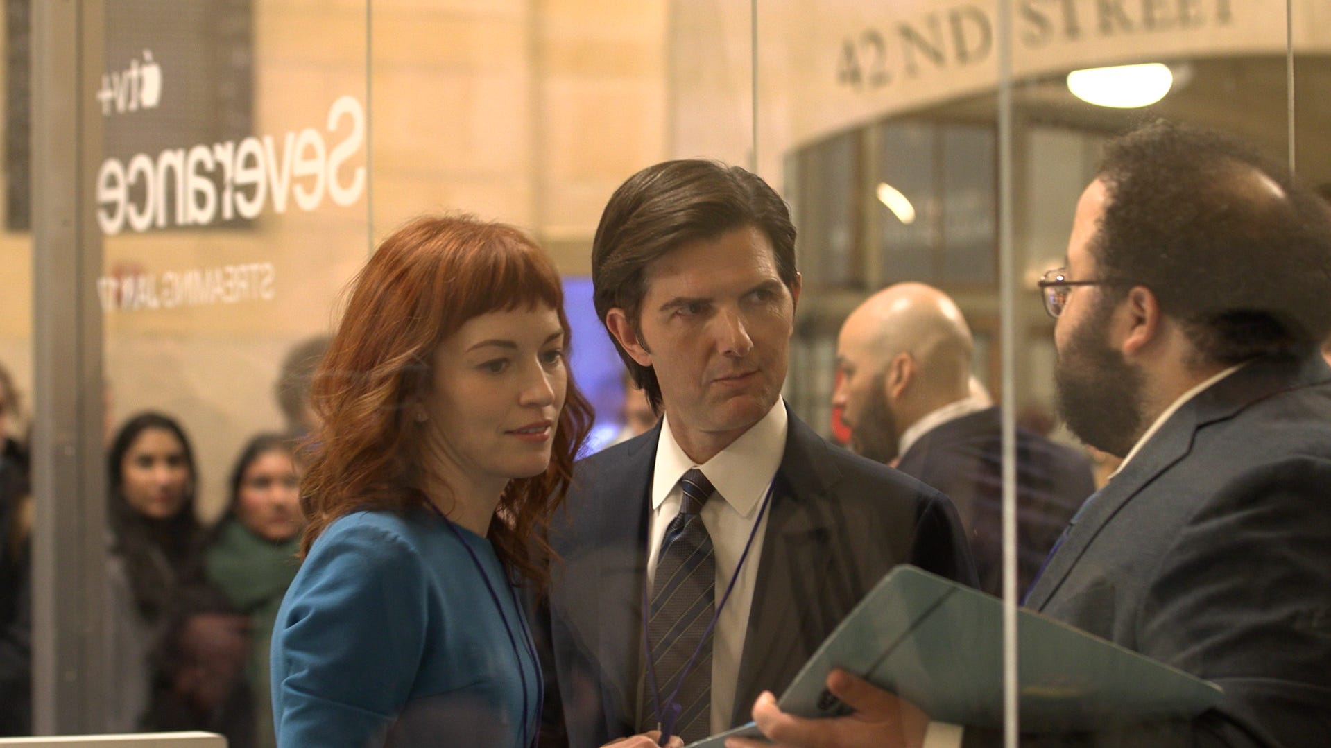 'Severance' actors surprise fans with pop-up to promote second season