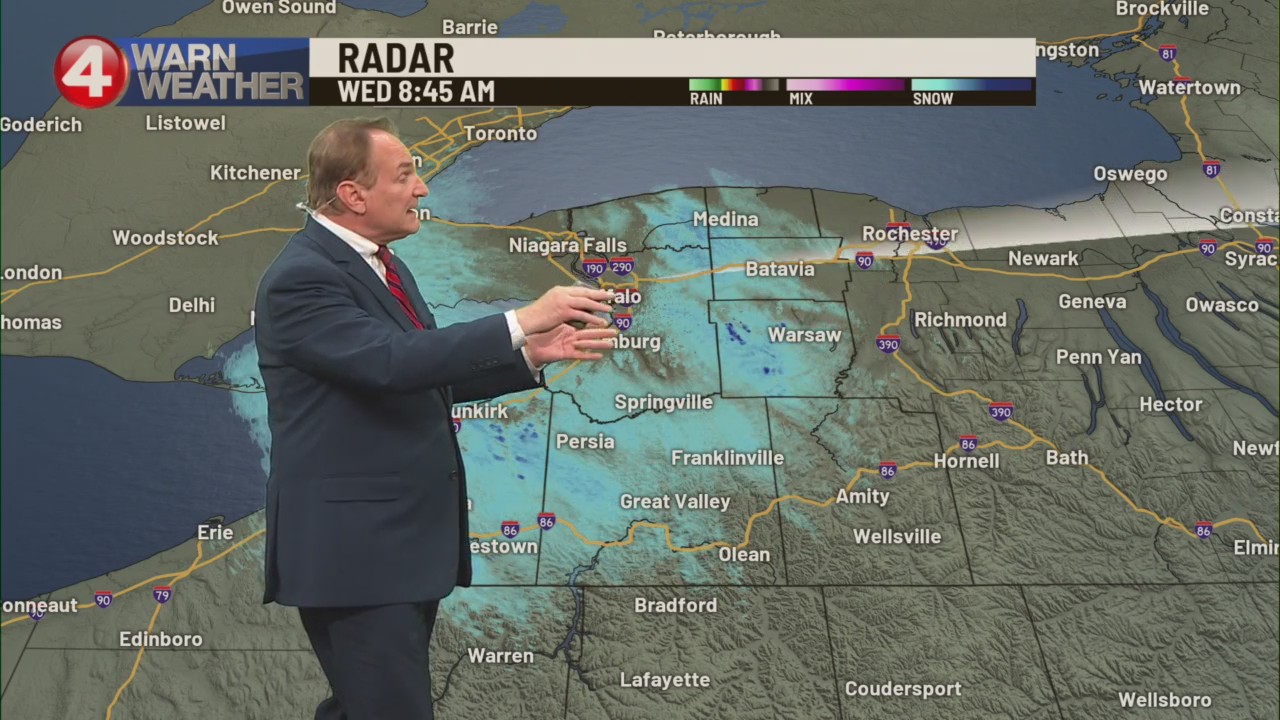 Buffalo weather update: 9 a.m., 1/15/25