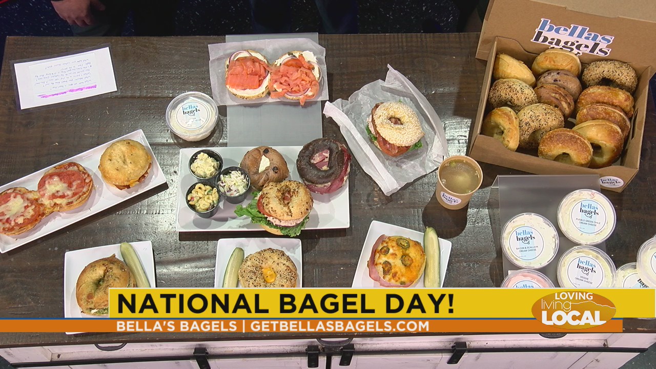 Bella's Bagels - National Bagel Day - Loving Living Local