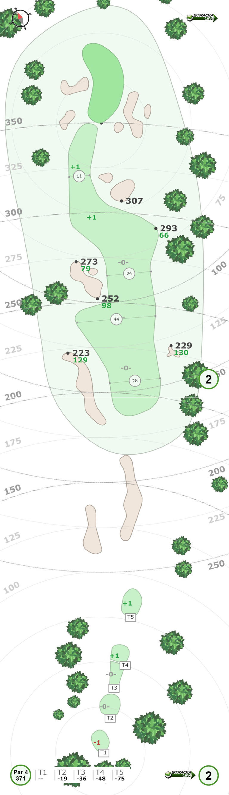 Check the yardage book: PGA West's Pete Dye Stadium Course for the PGA ...