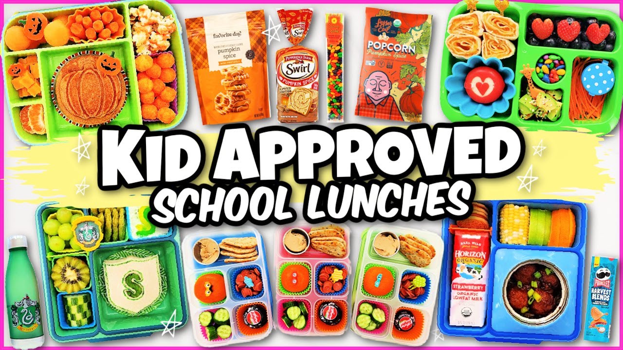 Kids Will Love These EASY & Delicious School Lunches