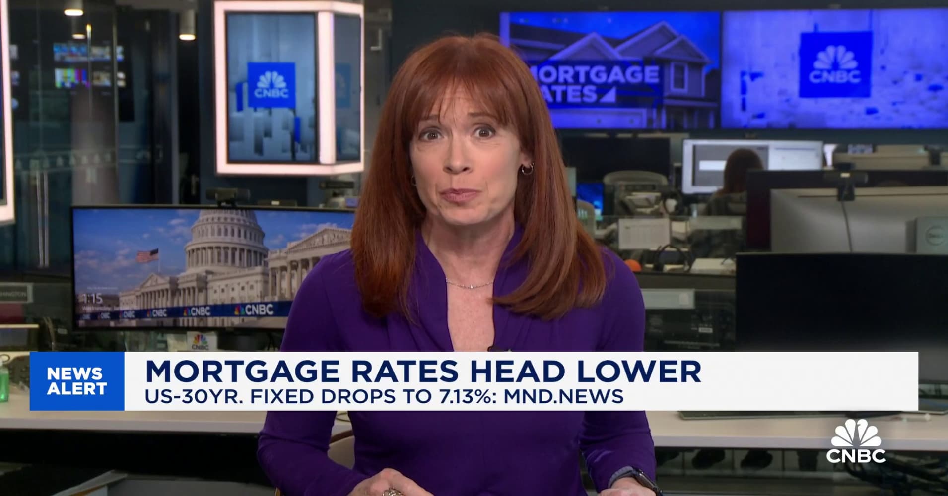 Mortgage rates head lower after CPI report