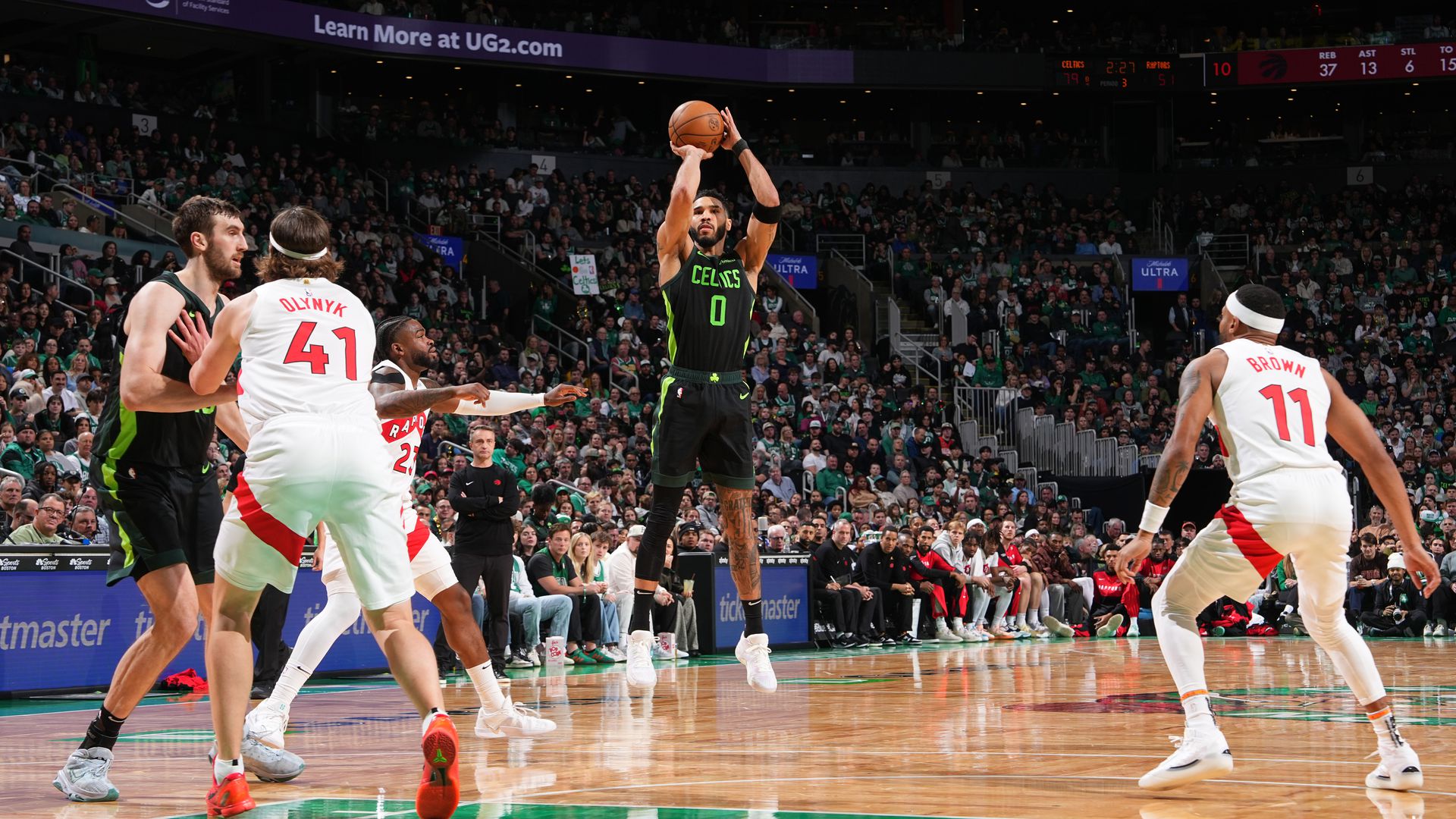 Boston Celtics (28-11) at Toronto Raptors (9-31) Game #40 1/15/25