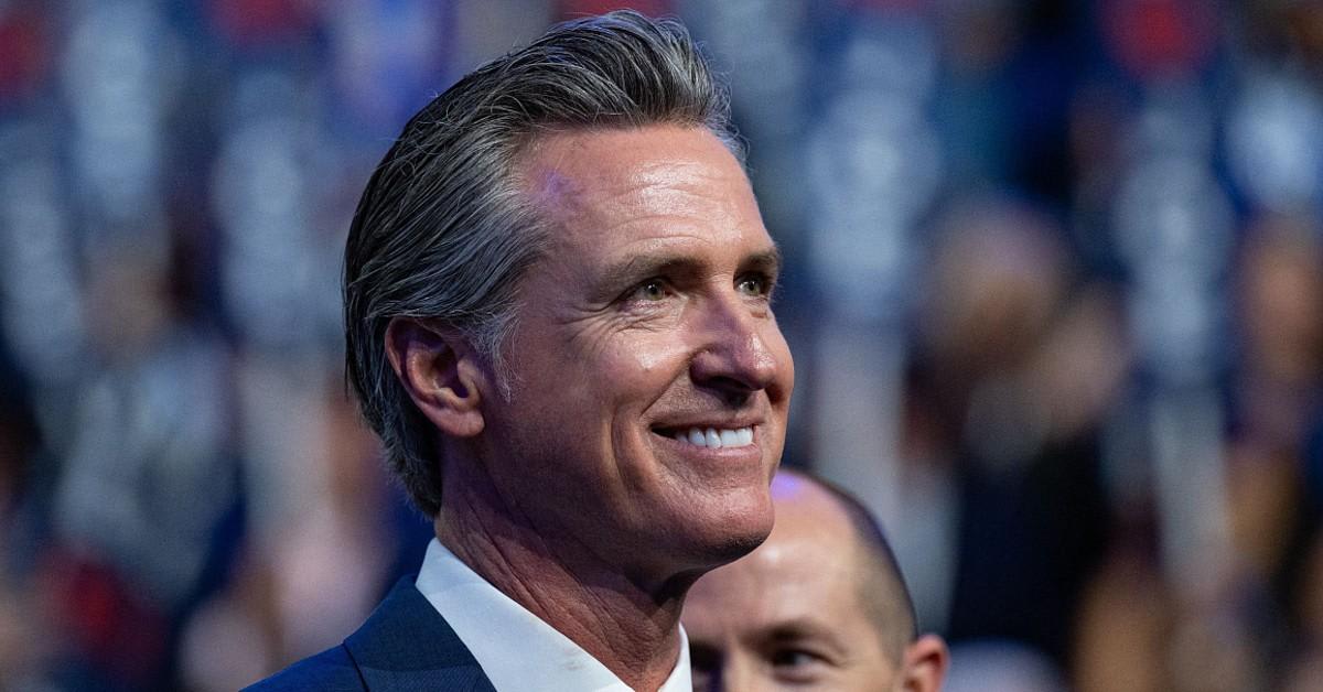 Gavin Newsom Mocked for His 'Awkward' Smile and Dance During Interview ...