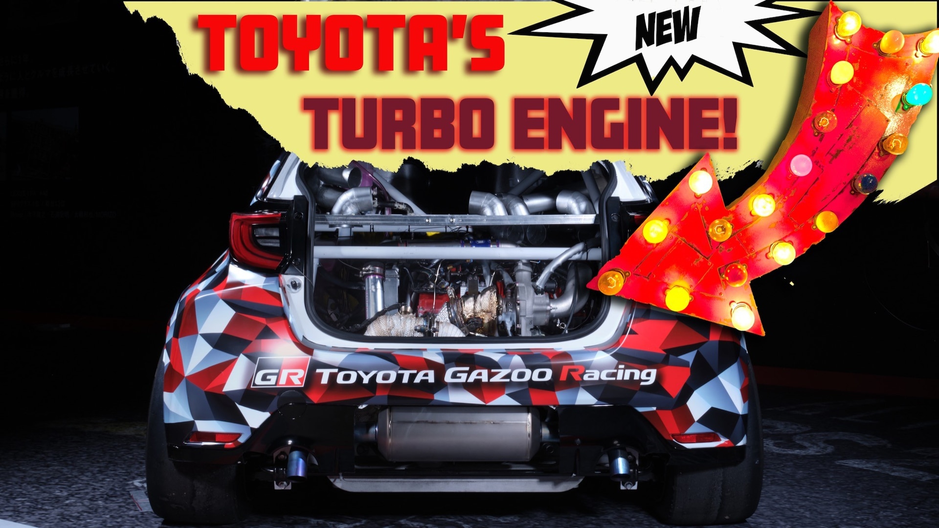 Toyota’s Mid-Engine Hatchback Concept Sports New Turbo Engine!