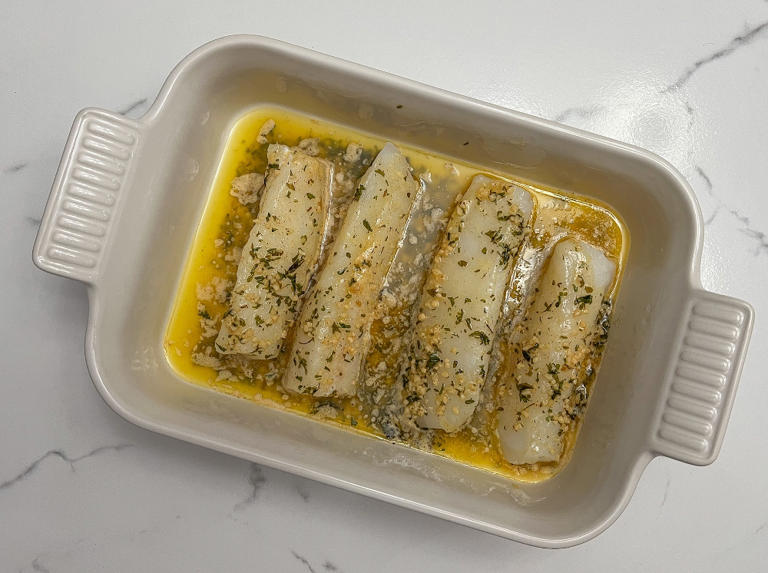 Oven Baked Cod Fillets