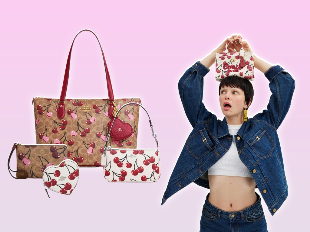 Coach Outlet Dropped Their Sweet New Cherry Collection Just in Time for ...