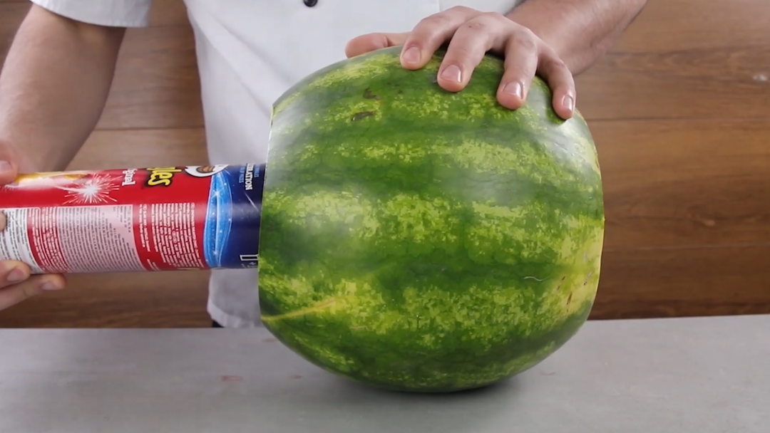 Simple Tricks to slice a Watermelon