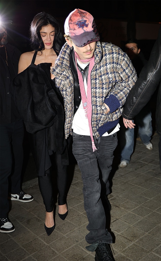 See Kylie Jenner and Timothée Chalamet on Romantic Paris Date Night