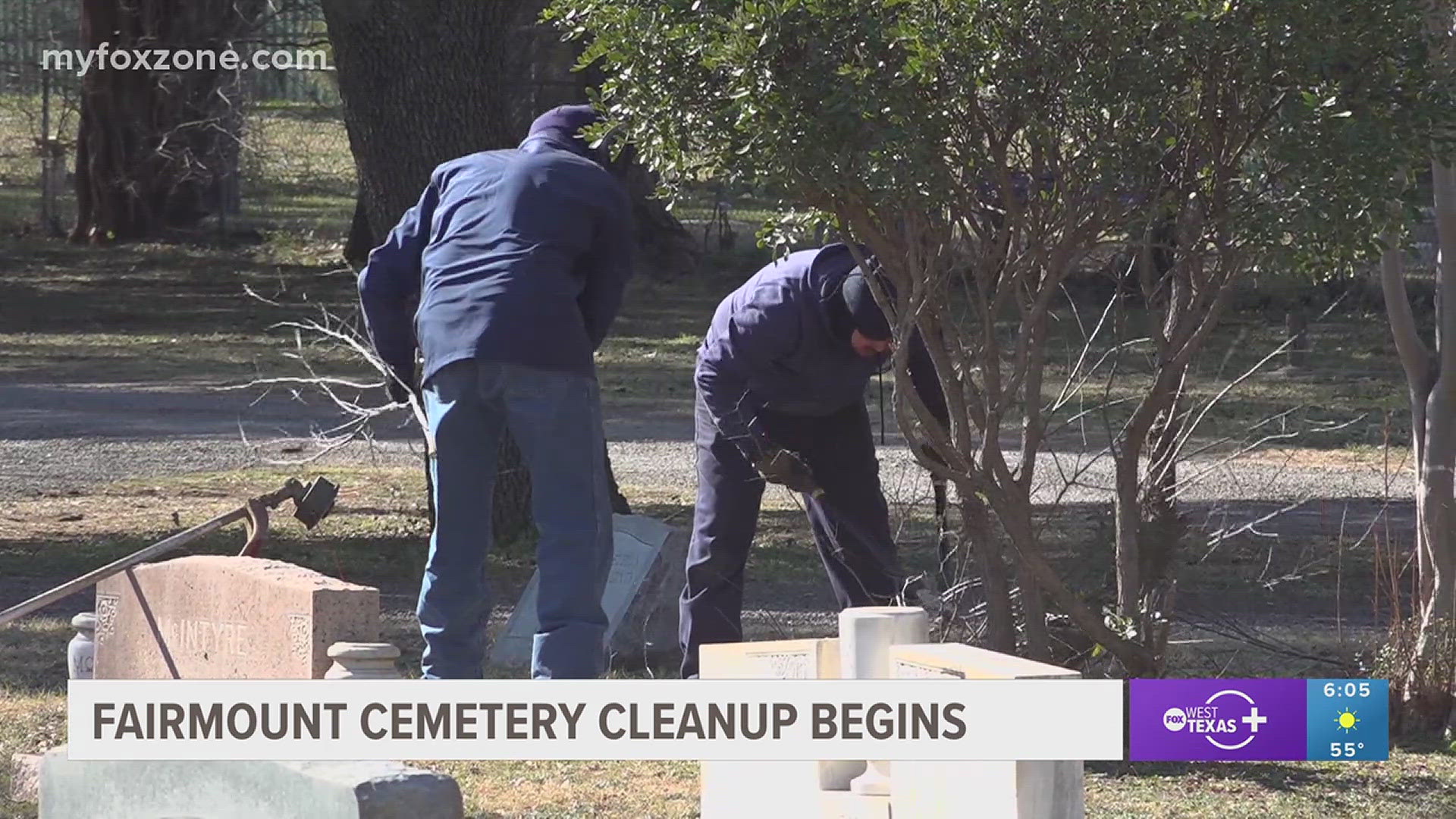 Fairmount Cemetery cleanup begins