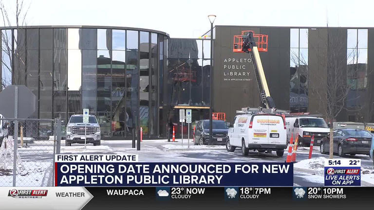 Grand opening date for new Appleton Public Library announced