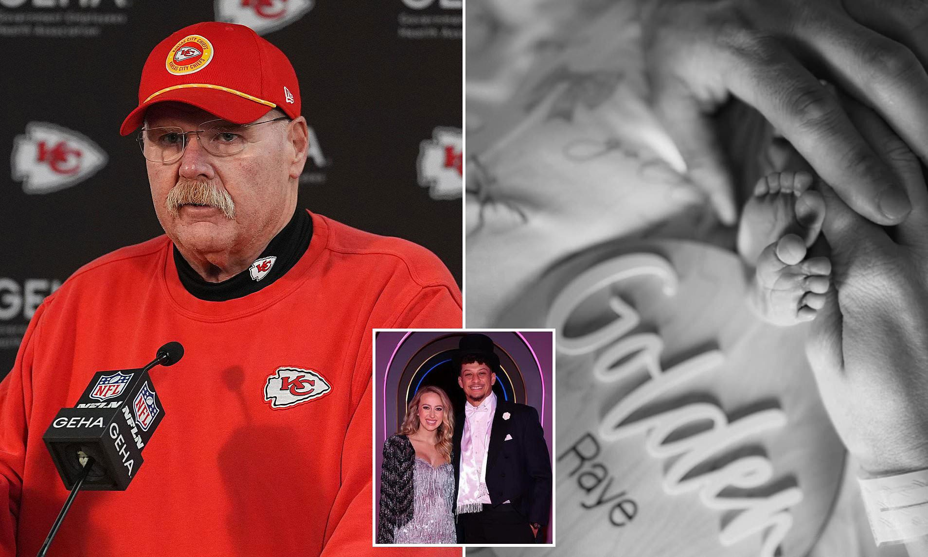 Andy Reid offers piece of parenting advice to Patrick Mahomes after ... Andy Reid offers piece of parenting advice to Patrick Mahomes after ...